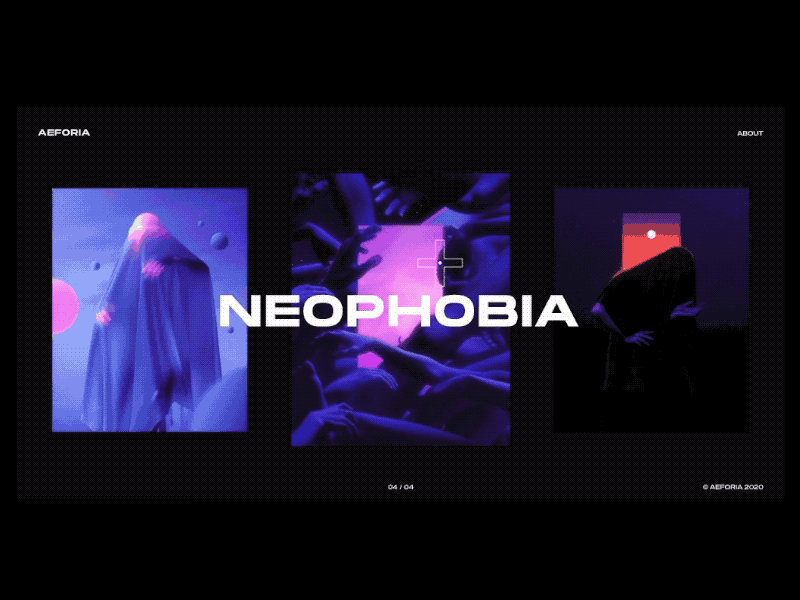 aeforia — Transition by Aj on Dribbble