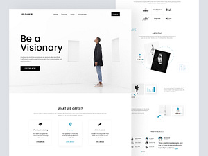 Landing Page Design by AR Shakir on Dribbble
