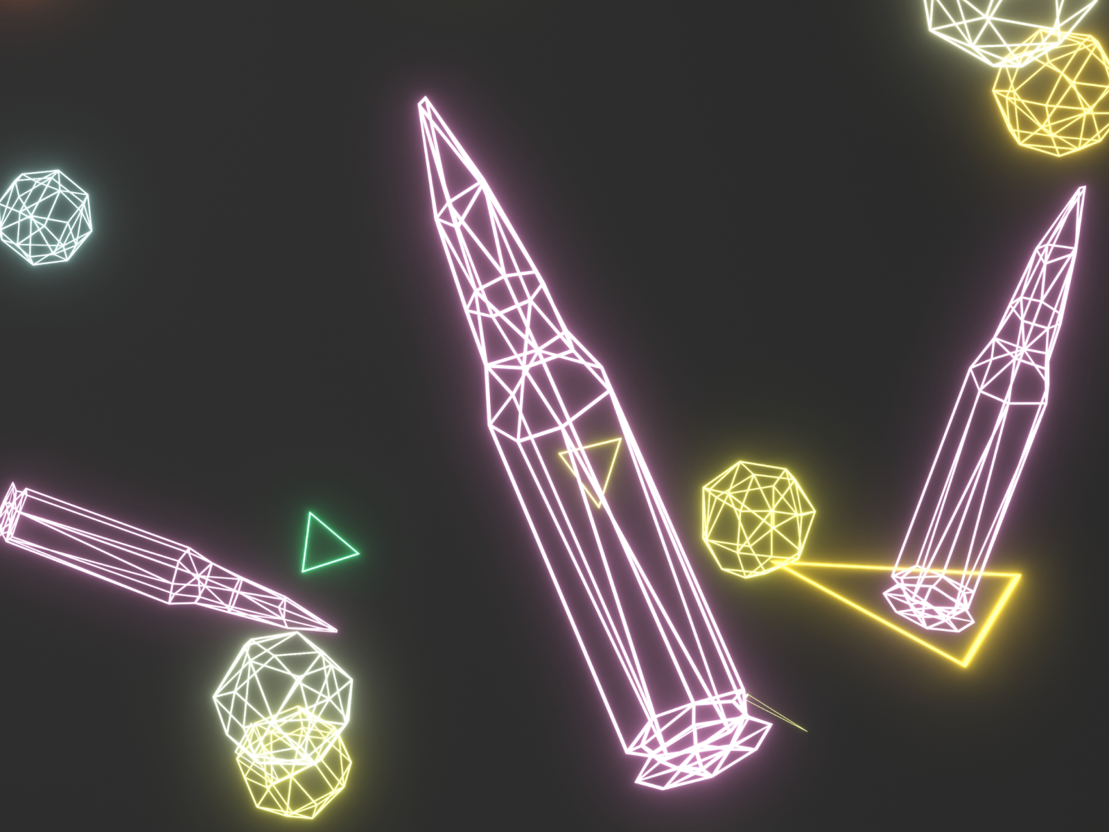 Neon bullets by Banana Idols on Dribbble