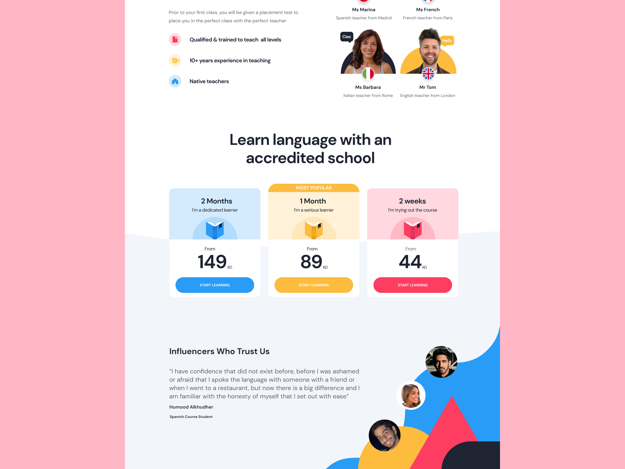 Ulearn - Website by Fabulo on Dribbble