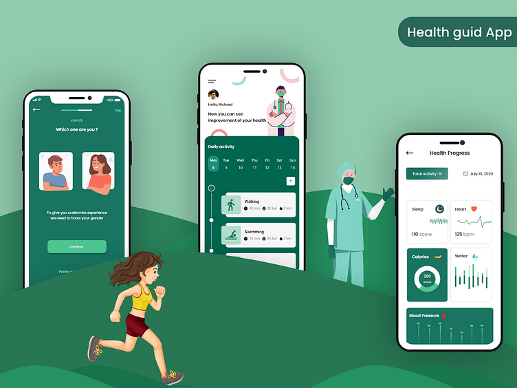 Health guid App by MicraSol - App Development Company on Dribbble