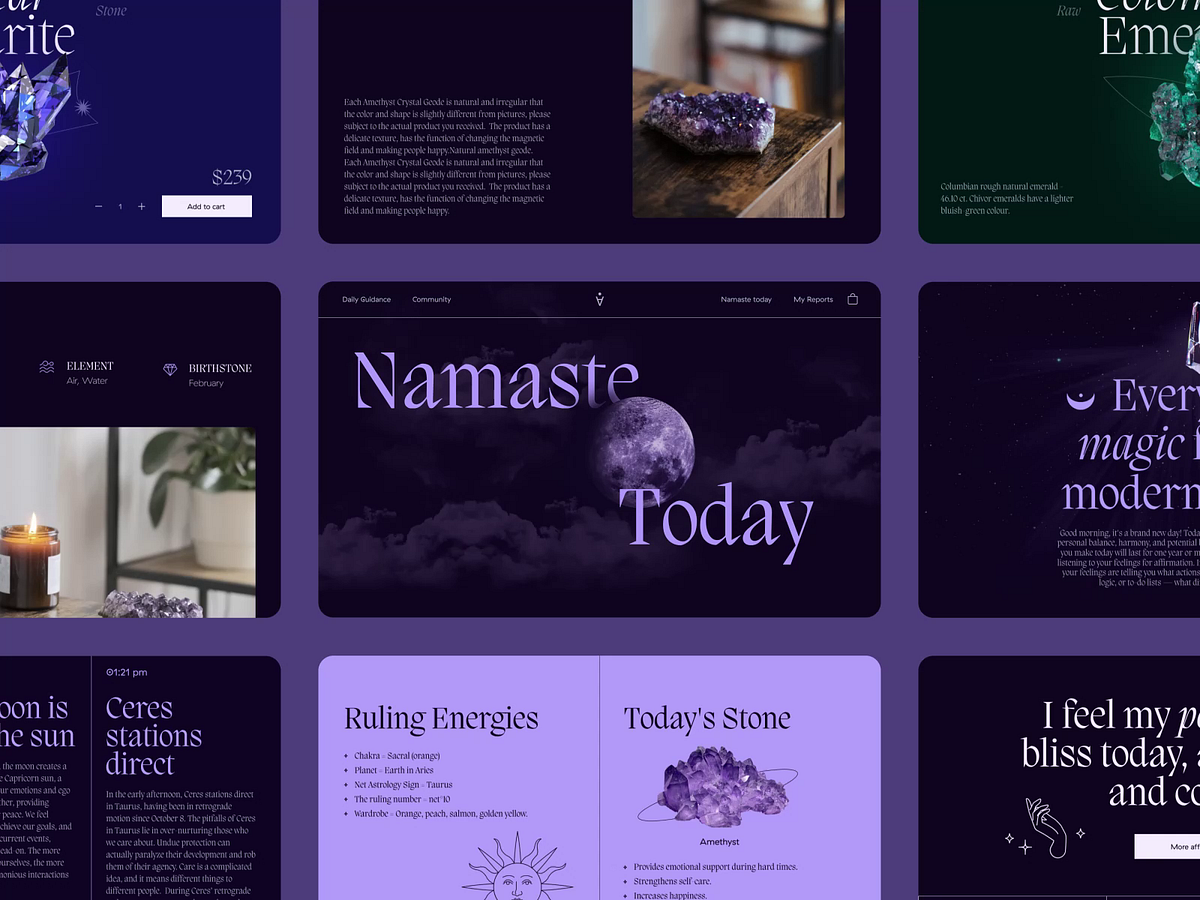 Astrology Website designs, themes, templates and downloadable graphic ...