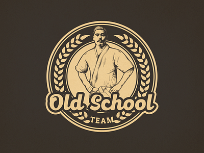 Old School Team Logo by Holidin on Dribbble