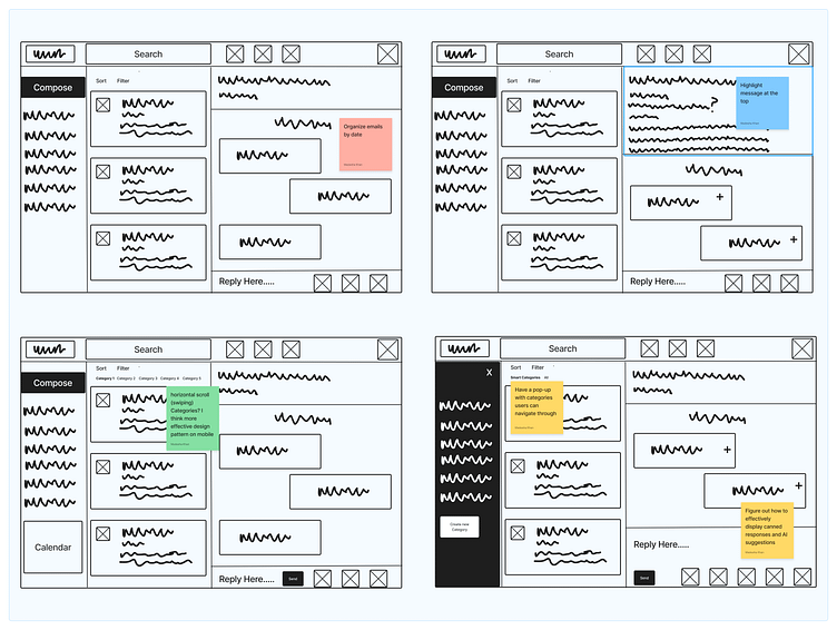 Desktop Email Client by Madeeha Khan on Dribbble