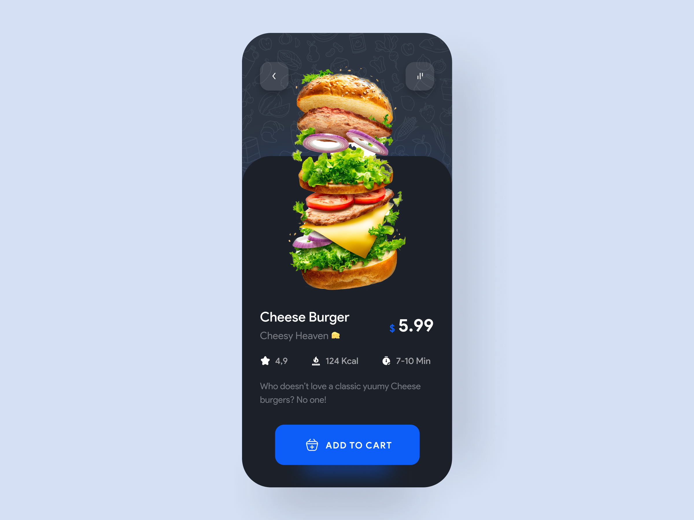 Simple Food Delivery App Concept by Giorgi on Dribbble