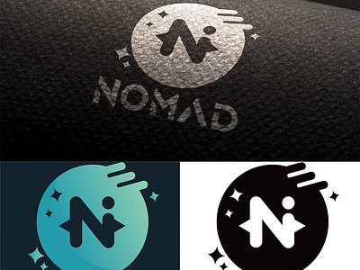 Nomad logo by Mindaugas on Dribbble
