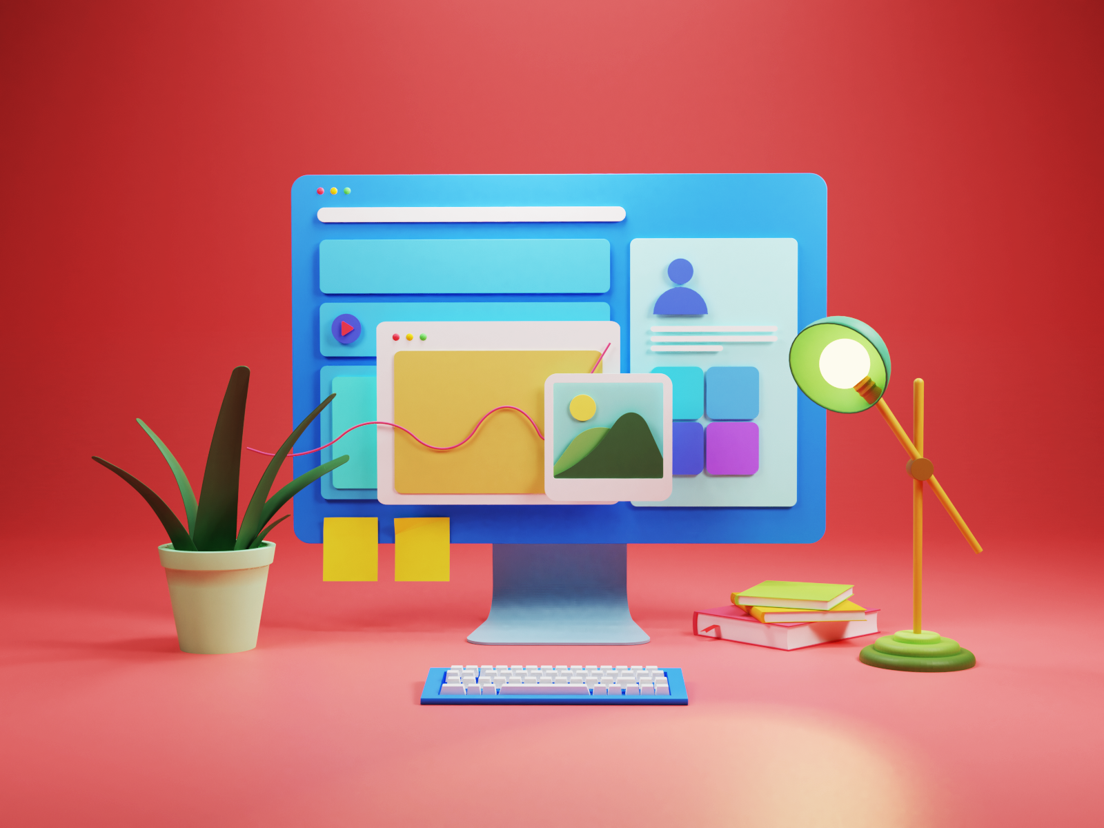 3D Illustration and Animation | Popshot by Lollypop by Lollypop Design Studio on Dribbble