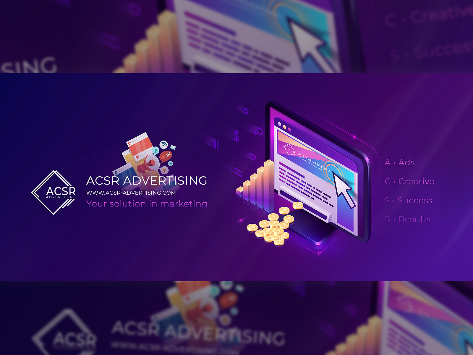 ACSR Banner by Alexandru on Dribbble