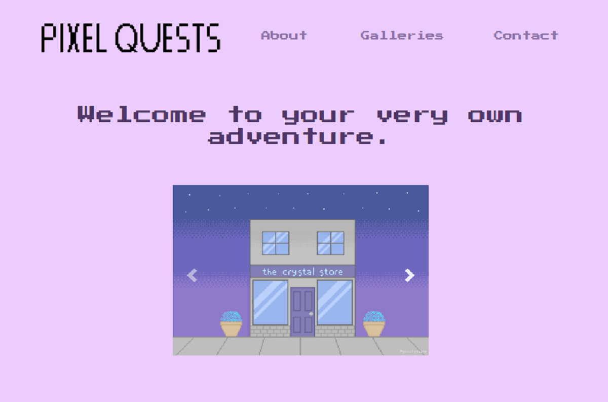 Pixel Quests by Monica on Dribbble