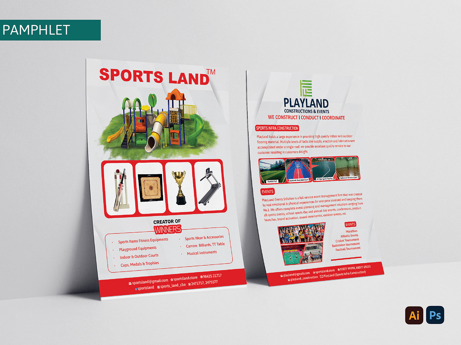 Pamphlet Design by Nivedha Subramaniyam on Dribbble