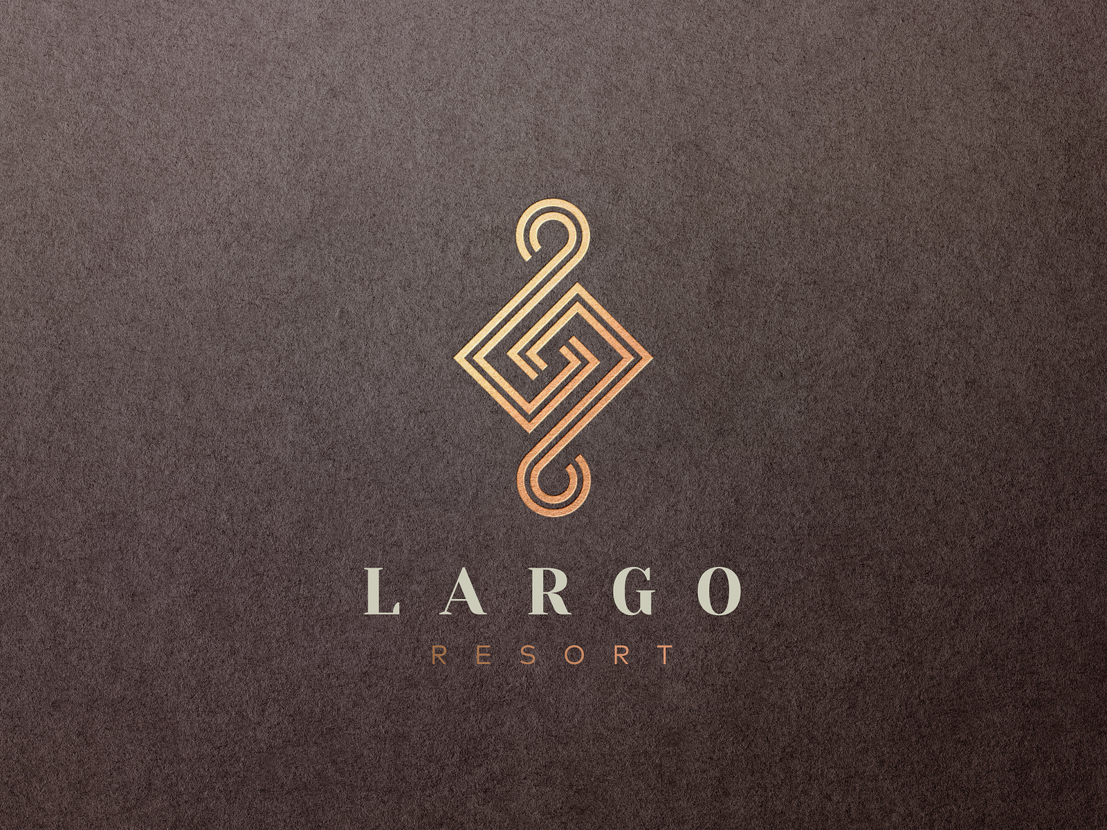 Largo Resort | Logomark by Filip Panov on Dribbble