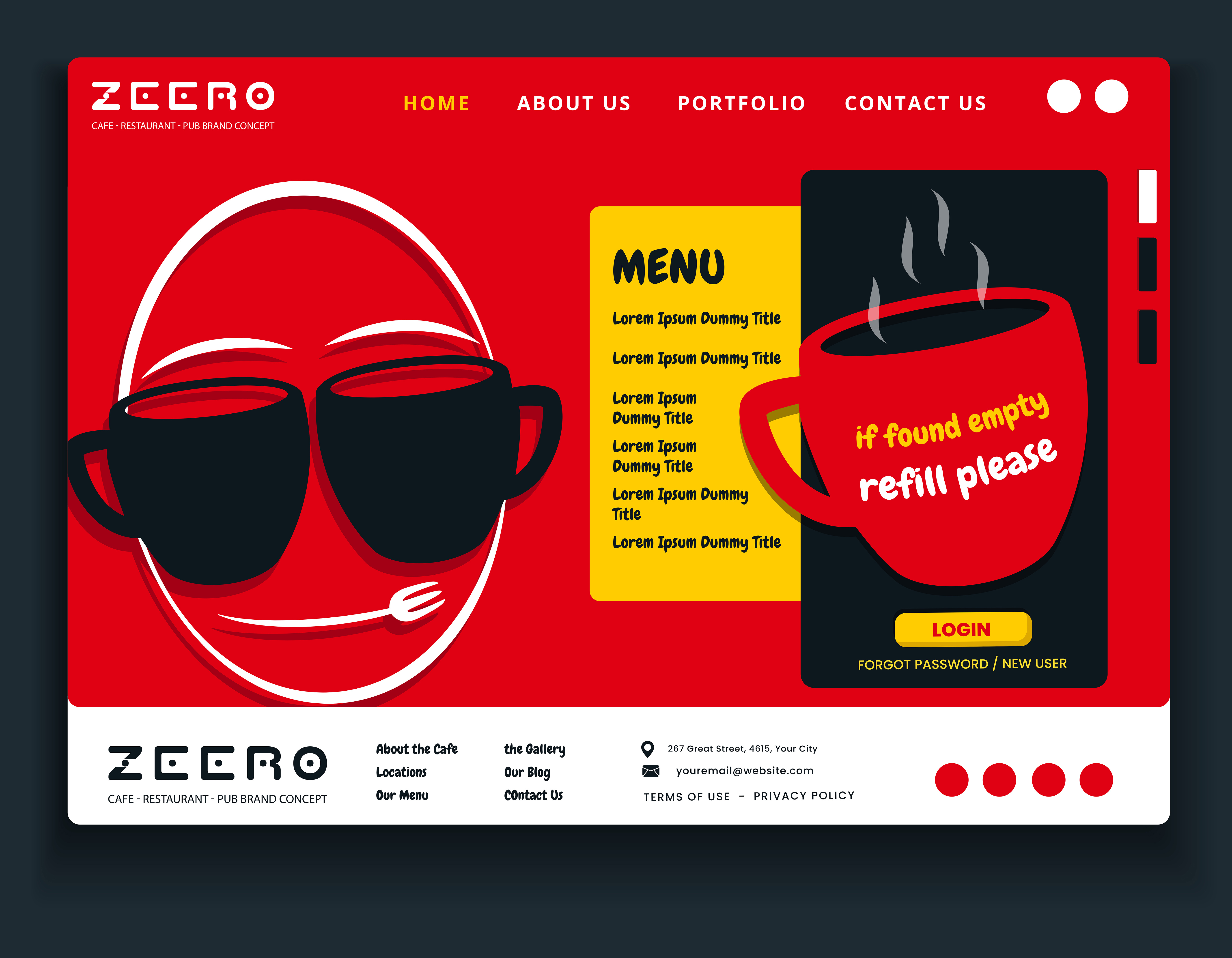 Retail Store Website designs, themes, templates and downloadable ...