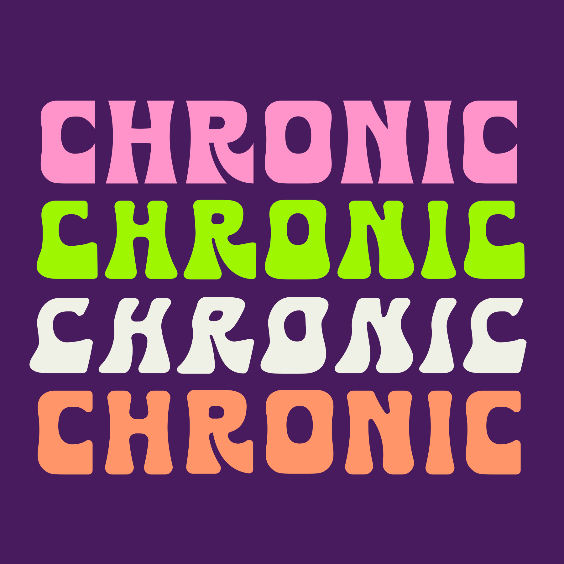 CHRONIC SANS FAMILY by Brethren Design Co on Dribbble