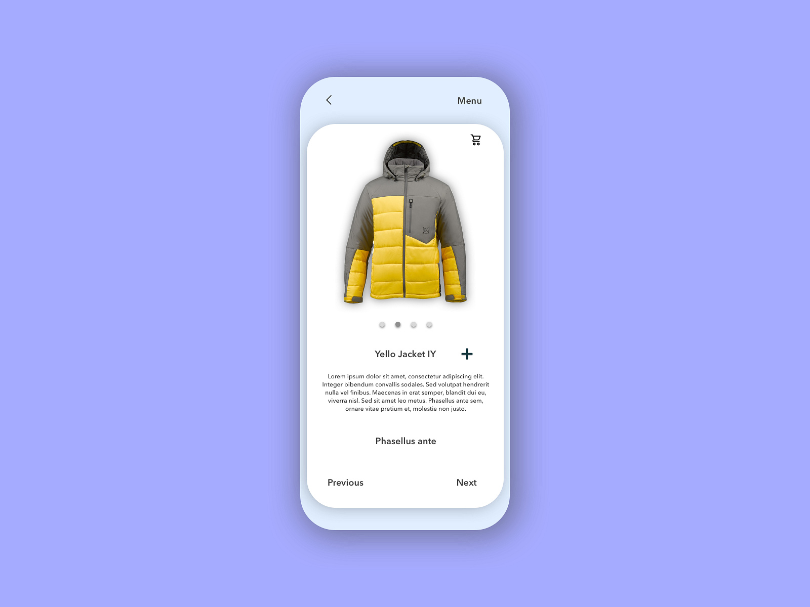 UI Jacket by Sandra Ch on Dribbble