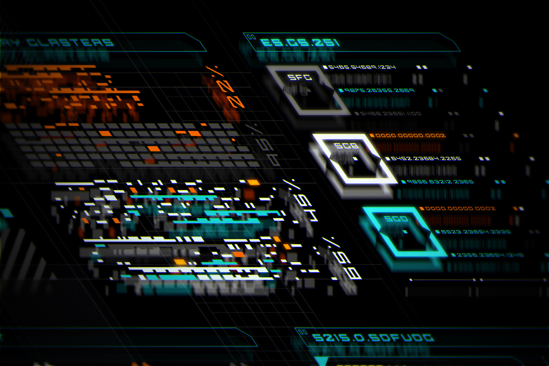 CyberPunk UI 04 by Olga Ryzhychenko on Dribbble