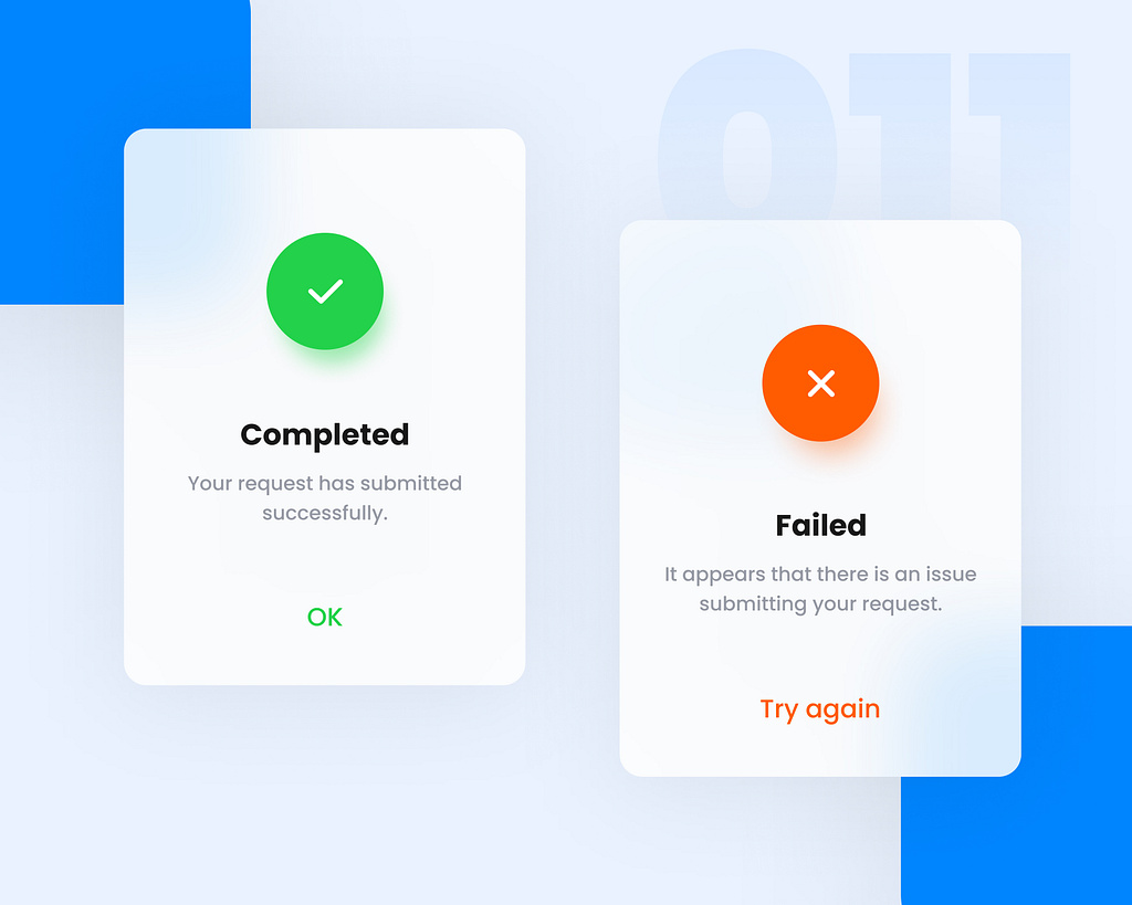 Daily UI 011 (Flash Message) by Ritik Jain on Dribbble