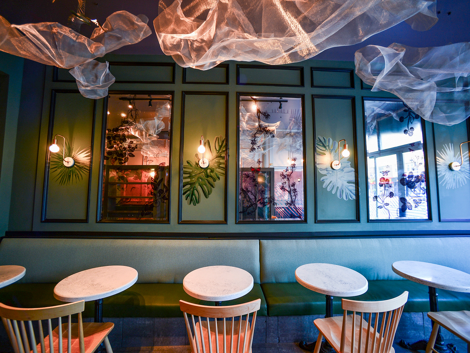 Demetres Cafe - Interior Art & Graphics by Iliana Sergeev on Dribbble