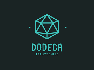 Dodeca Tabletop Club Gaming Logo by Cortney Thomas on Dribbble