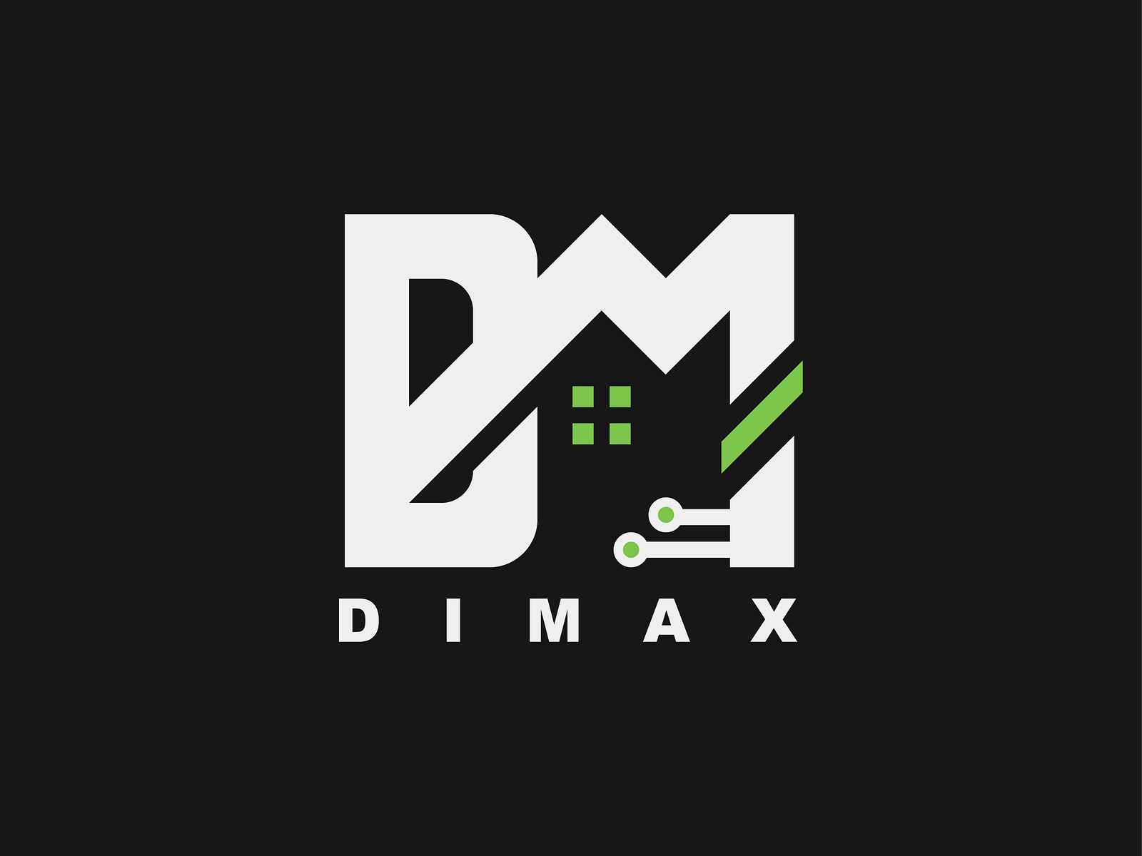 Logo "DIMAX" by Виталий Осипов on Dribbble