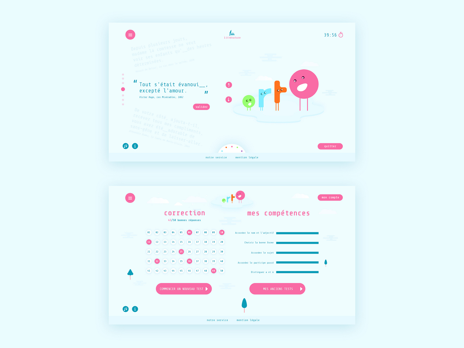 French Spell Check Website - "Orto" by Yuejia (Jacques) SUN on Dribbble