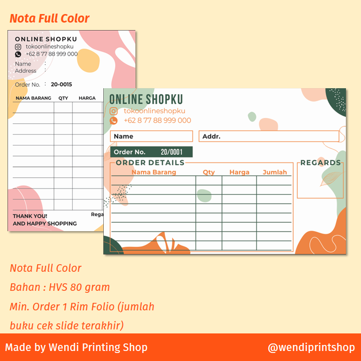 Nota Full Color by Wendi on Dribbble