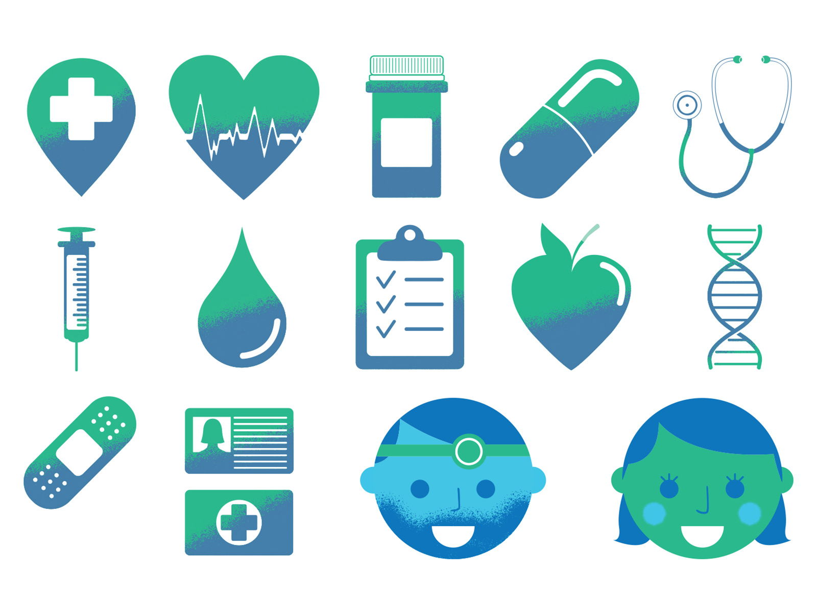 15 Medical Icons by kane killgore on Dribbble