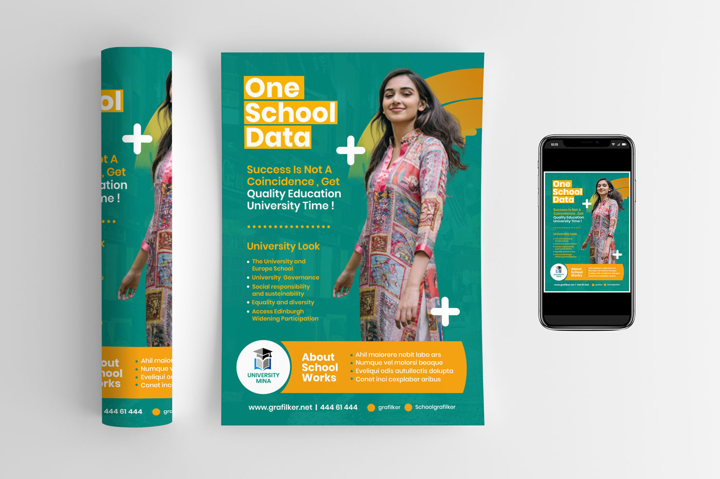 Open School Data Flyer by Rahul on Dribbble