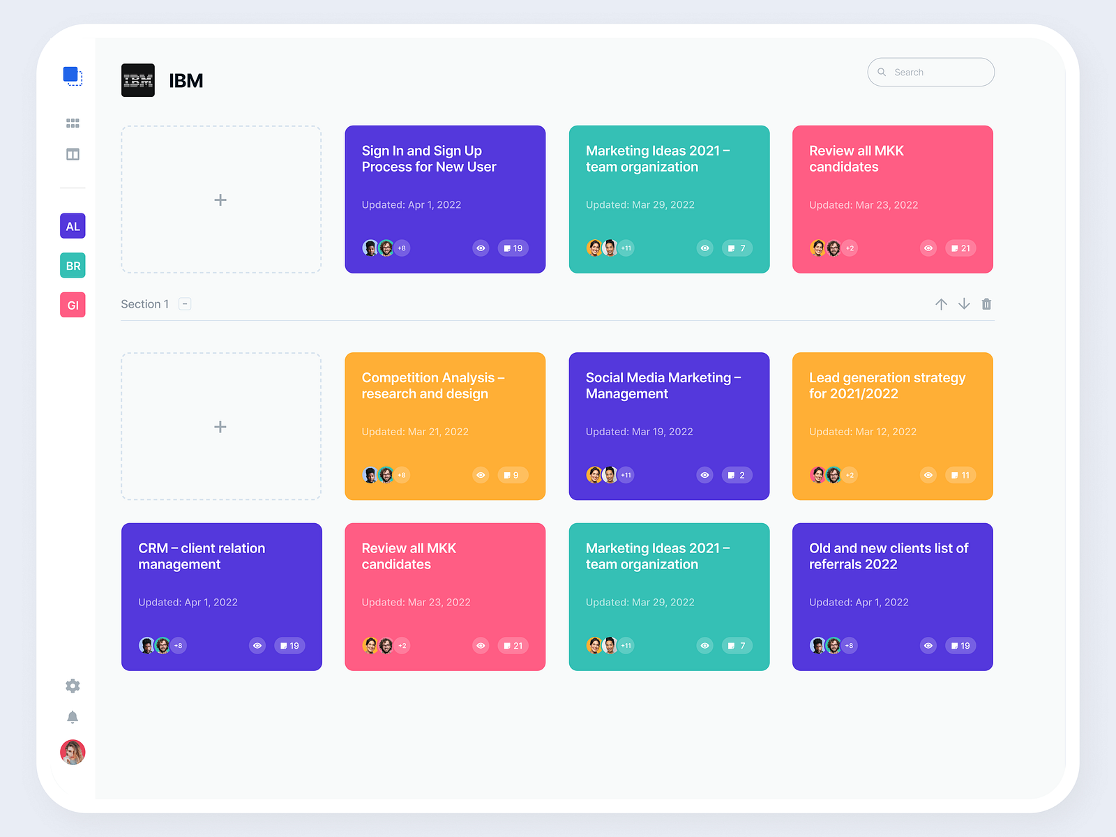FeatureMap – Project Management Tool by Stefan Tosic for bazen. on Dribbble