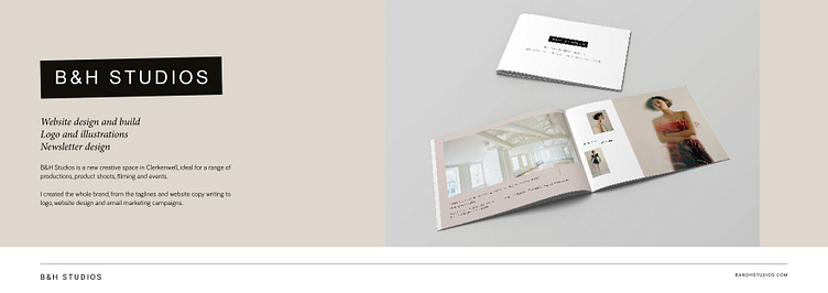 B&H Studios by Megan Burroughs on Dribbble