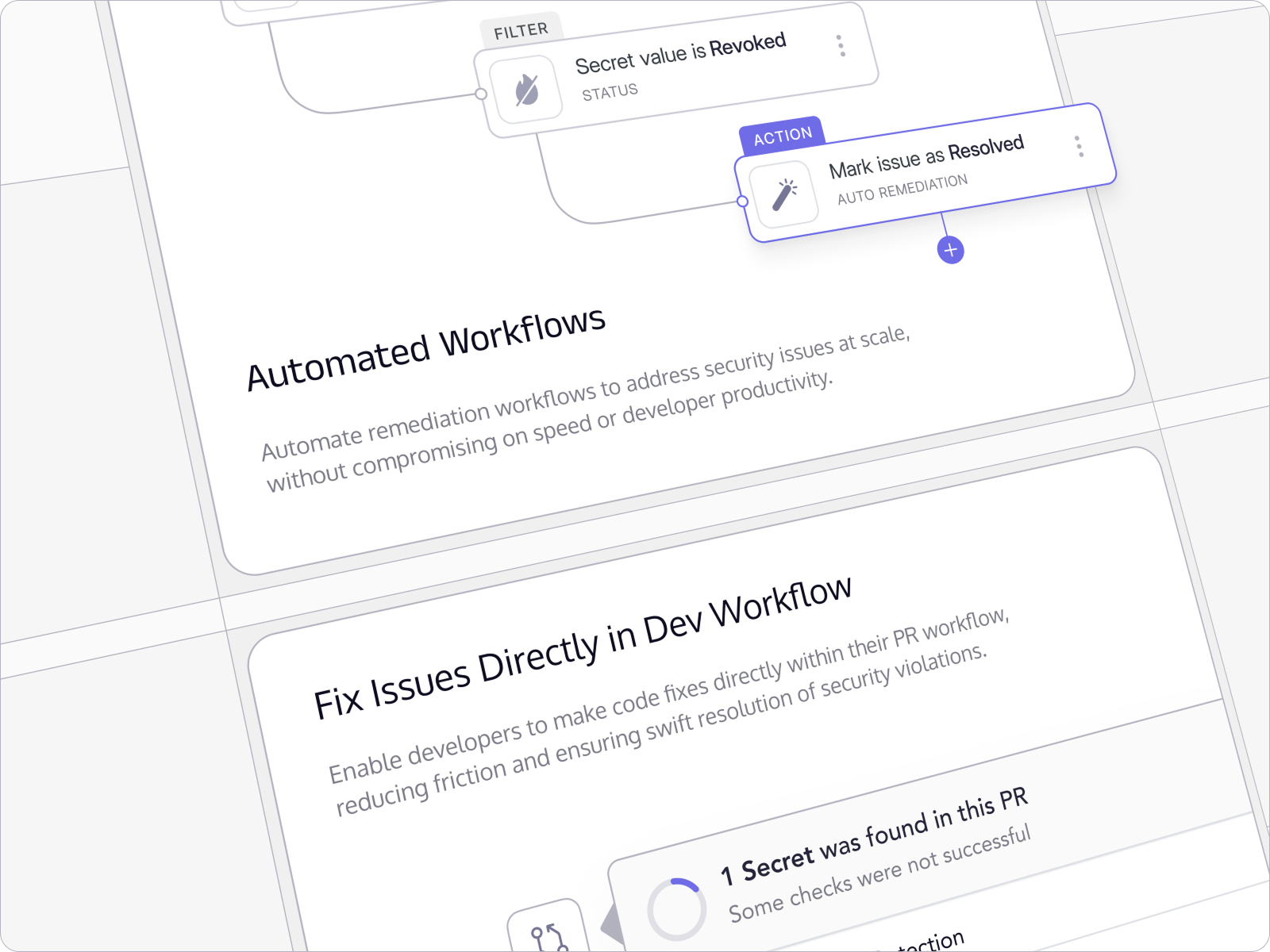 AI Workflows animation by Moty Weiss for Cycode Design Team on Dribbble