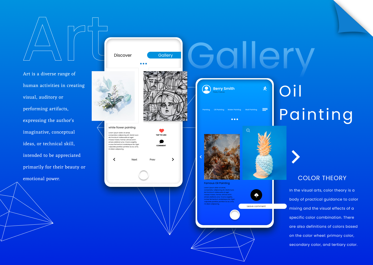 Art Gallery Mobile App Design by Suvam Prasad on Dribbble