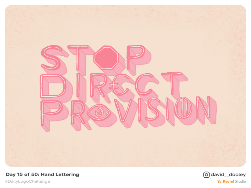 Daily Logo Challenge | Day 15 - Hand Lettering by David Dooley on Dribbble