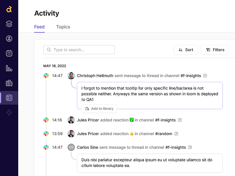 Activity Feed Listing & Inline Actions (further explorations) by usrnk1 ... Activity Feed Listing & Inline Actions (further explorations) by usrnk1 ...