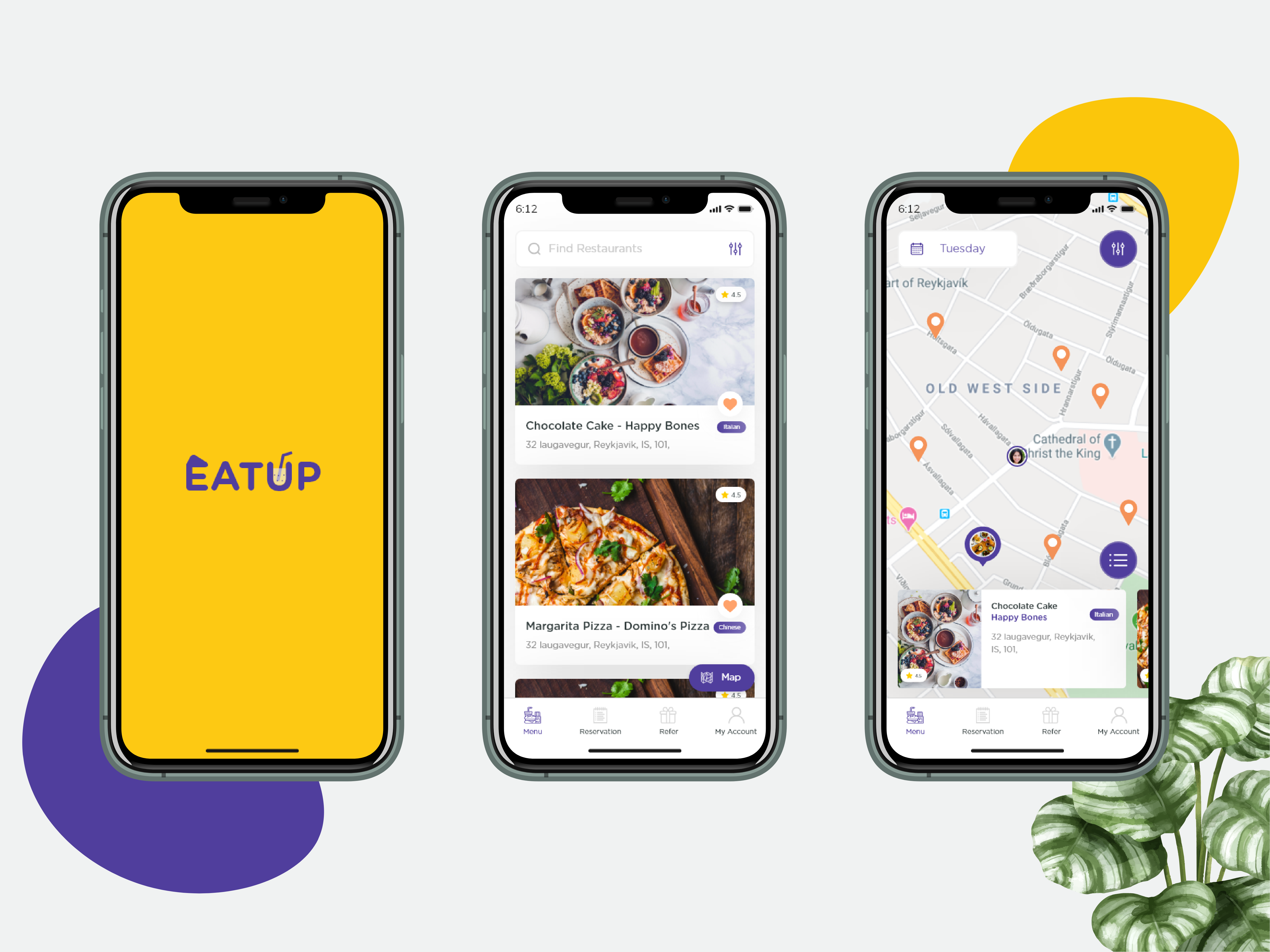 Food App UI by Ankit Gajera on Dribbble