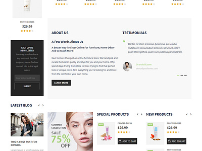 Kavir - eCommerce HTML Template by HasTech on Dribbble