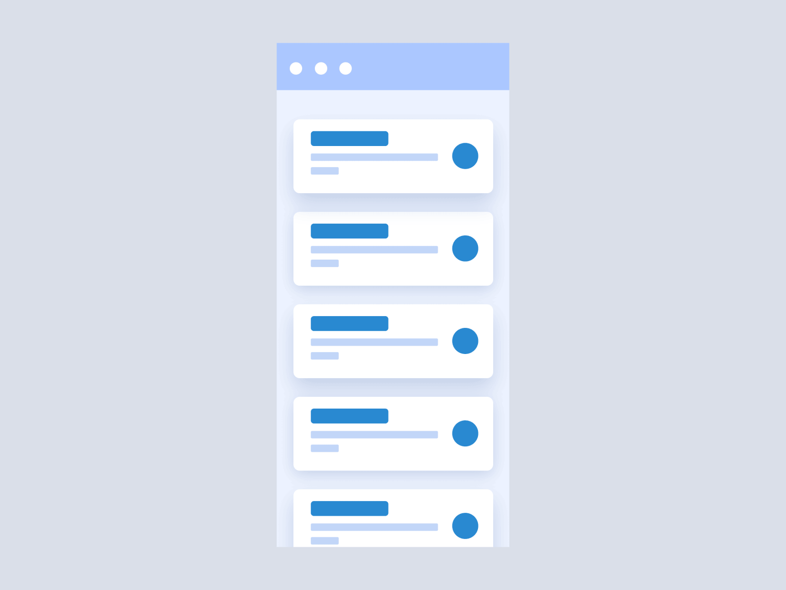 Loading... by Heather on Dribbble