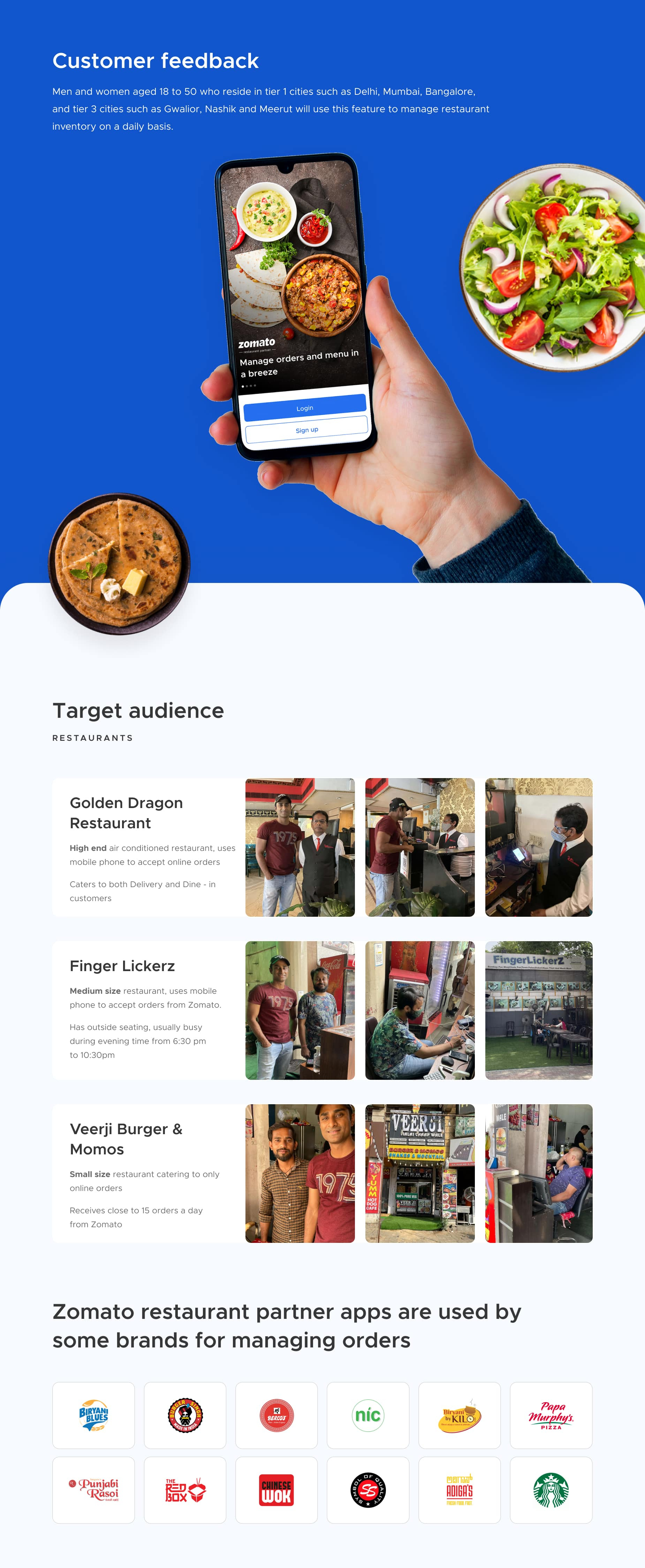 Zomato Restaurant Partner App by Shoaib Prasad for Zomato on Dribbble