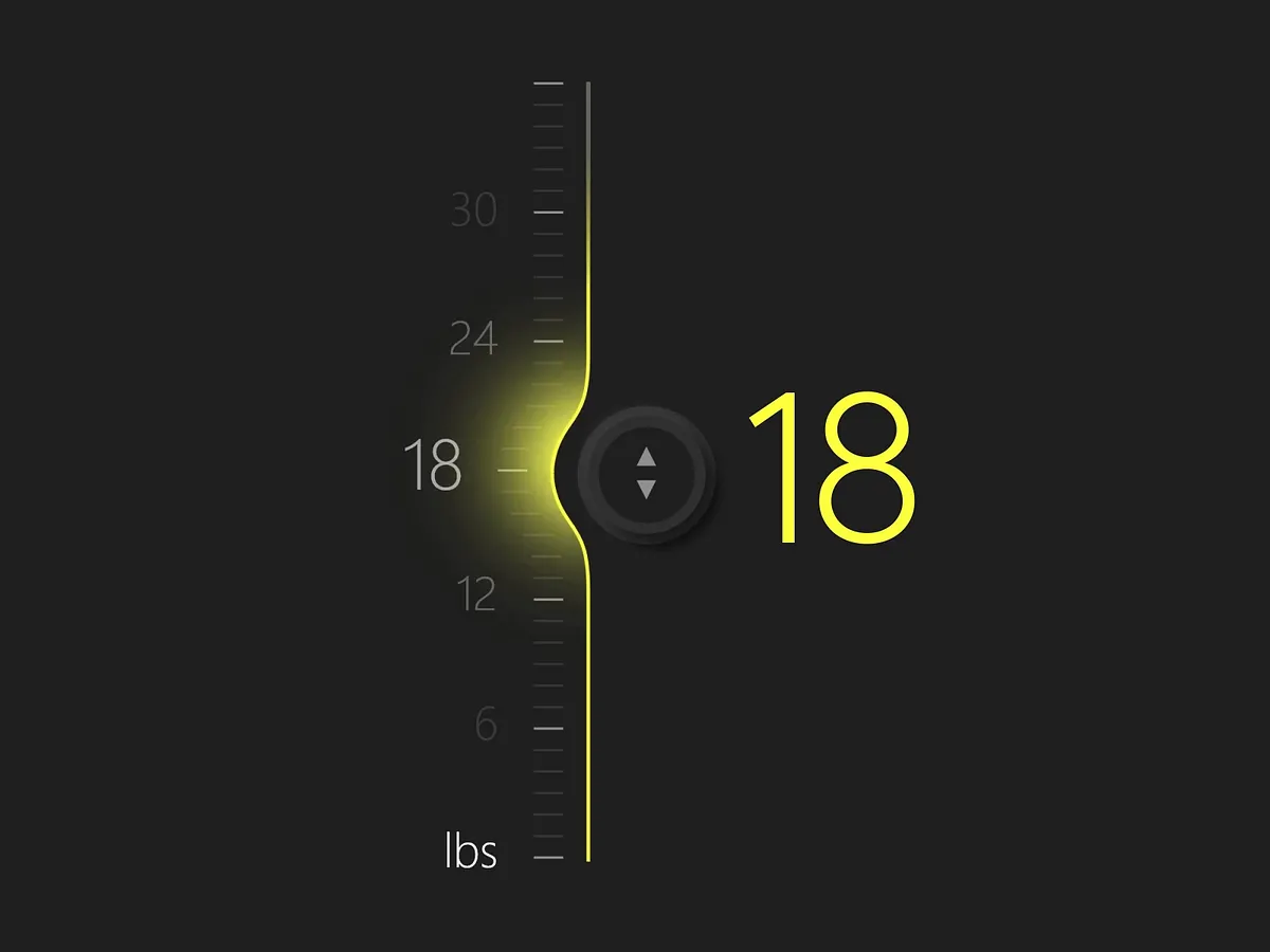 Browse thousands of Slider UI images for design inspiration | Dribbble