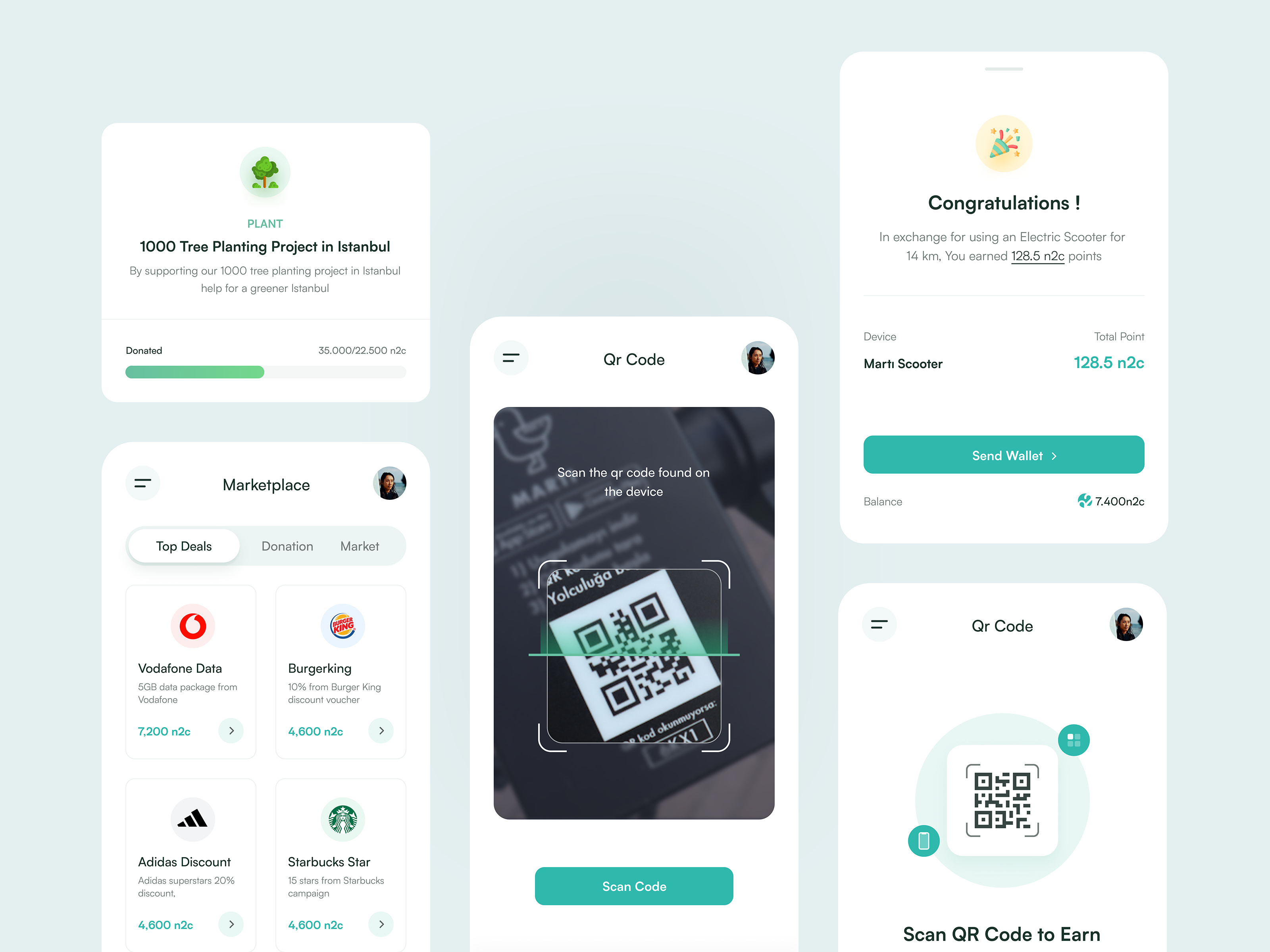 Carbon App - Team by Omer Erdogan on Dribbble