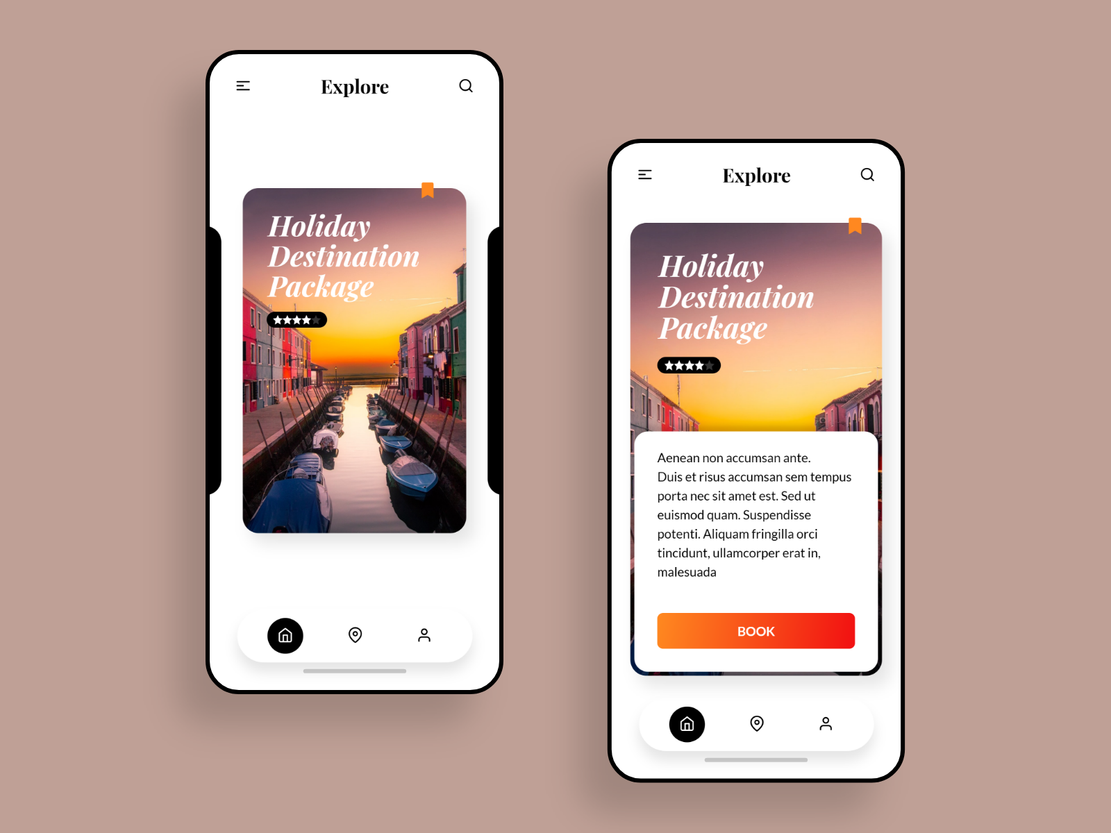 Travel App Card Animation by Dee Design on Dribbble