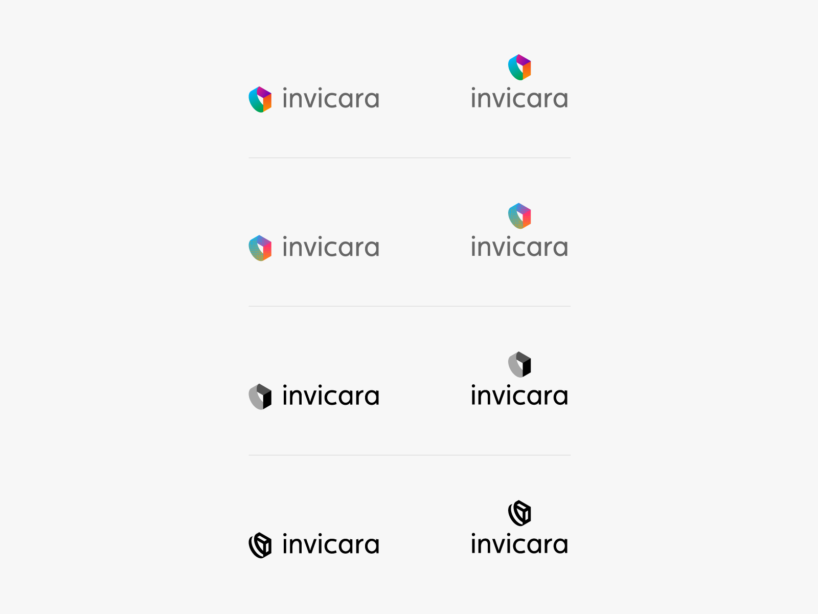 Invicara by Helvetic Brands® on Dribbble