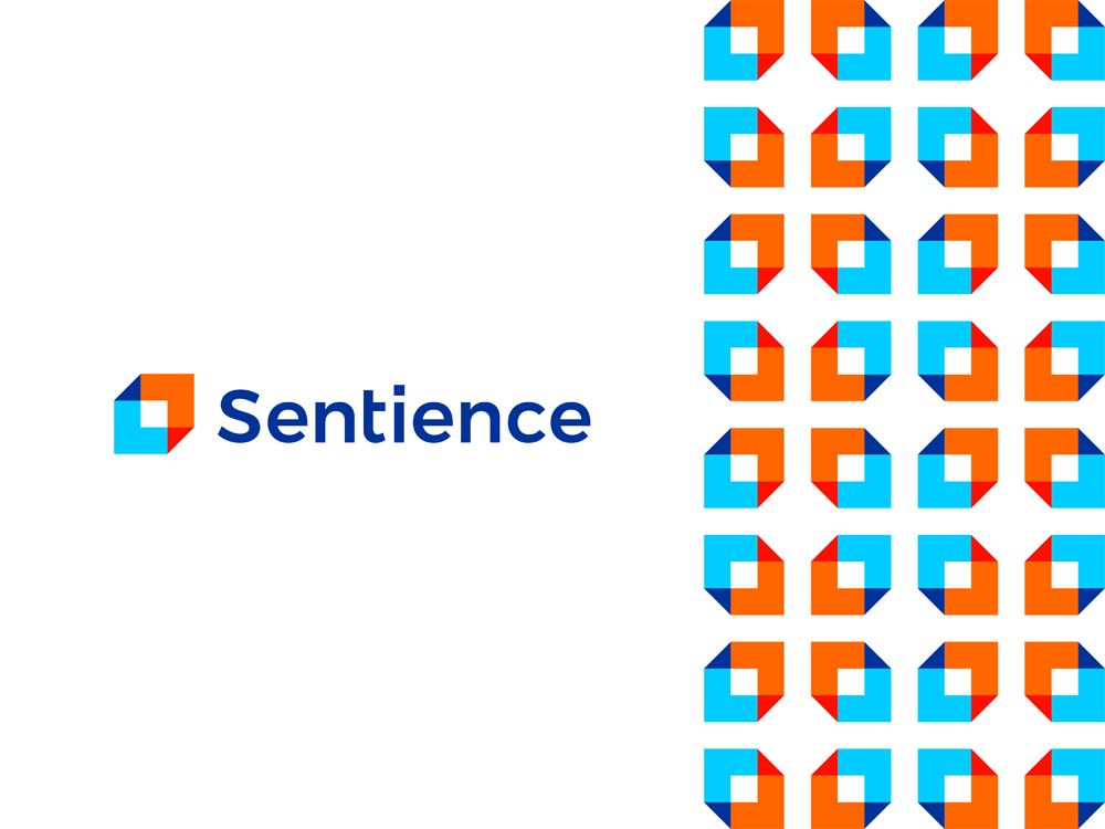 Sentience, logo design for machine learning translation app by Alex ...