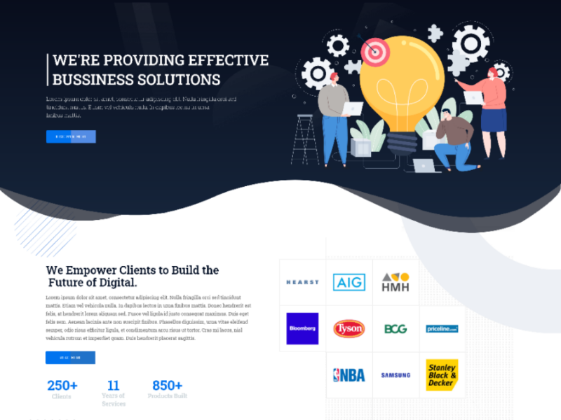 Biznext Design by Parth Kapadia on Dribbble