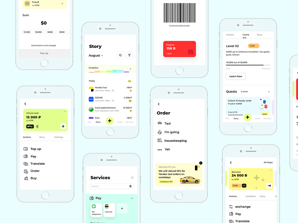 Super app. Concept by laba_artsofte on Dribbble