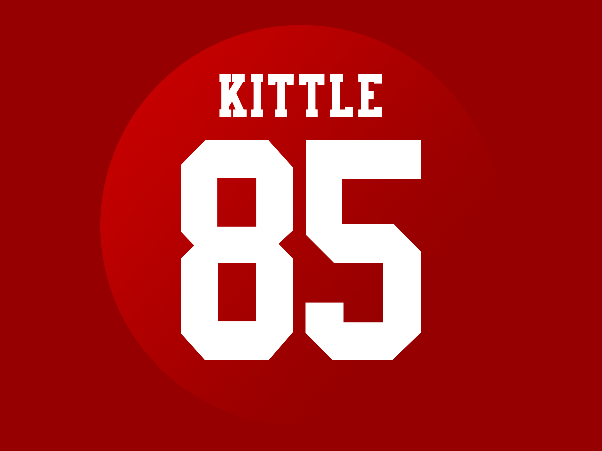 George Kittle Icon by John Otten on Dribbble