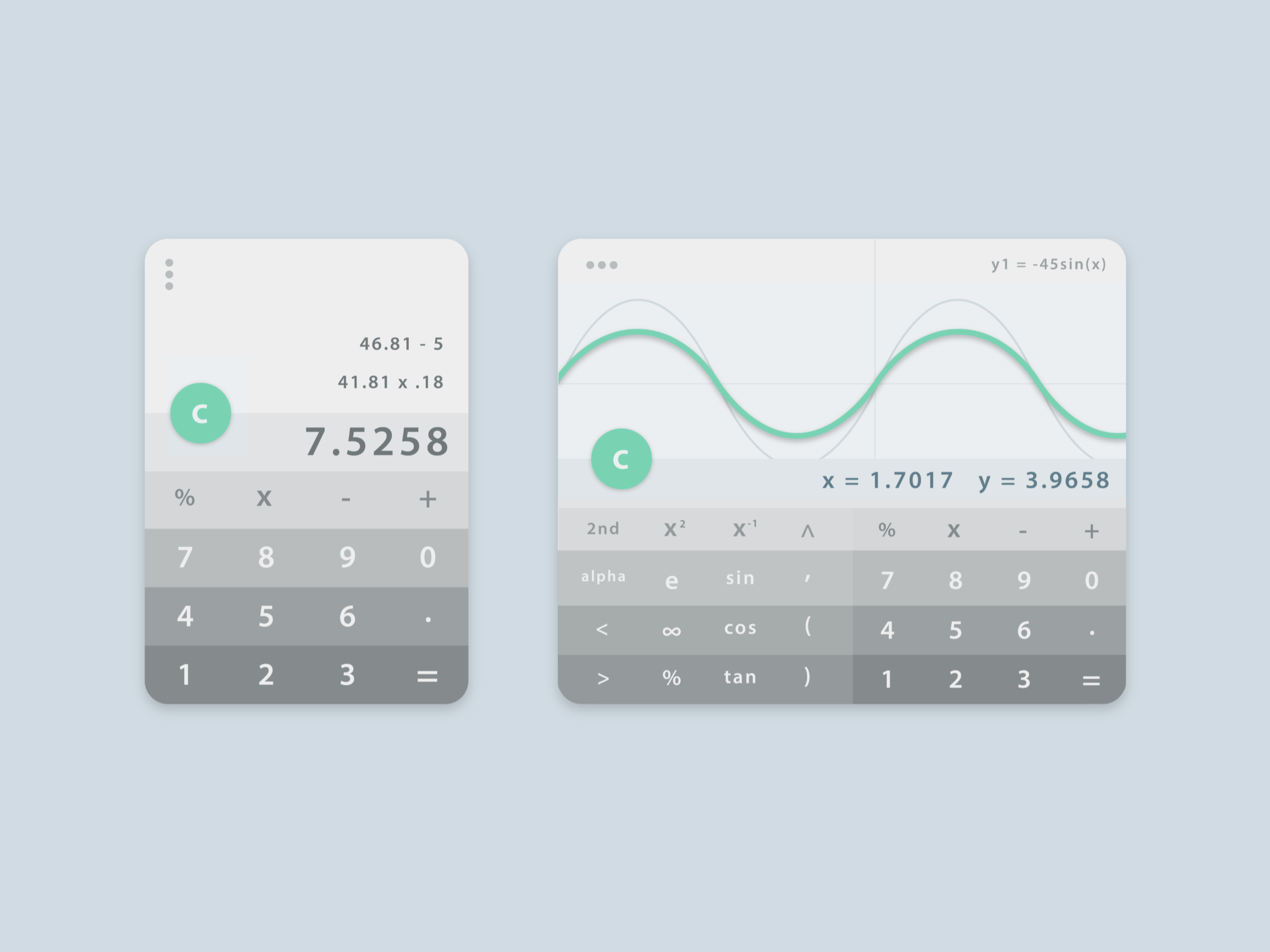 Calculator - UI Design by Ali Said UI/UX & Motion Designer on Dribbble