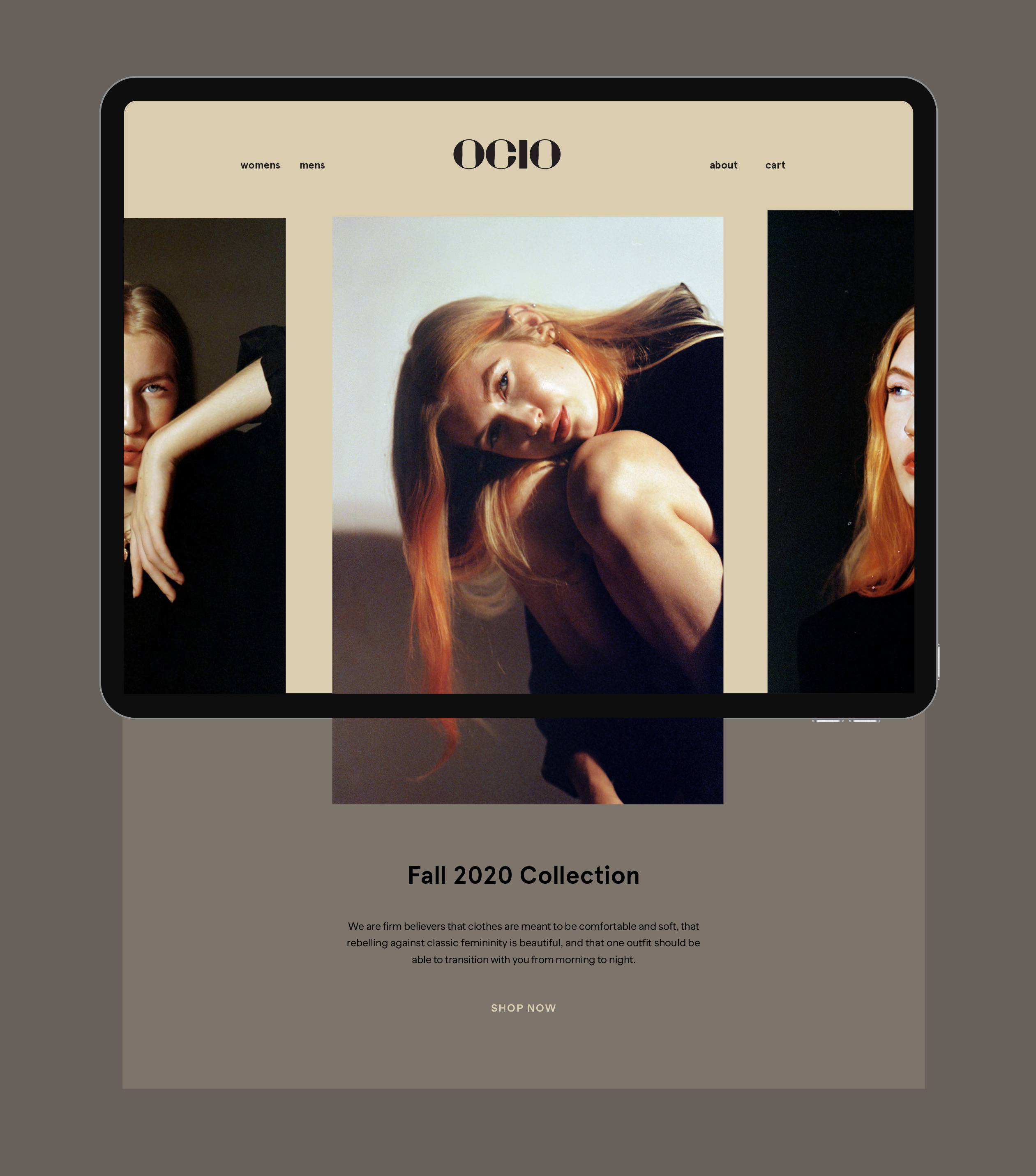Ocio Site Design by YUNGBLD on Dribbble