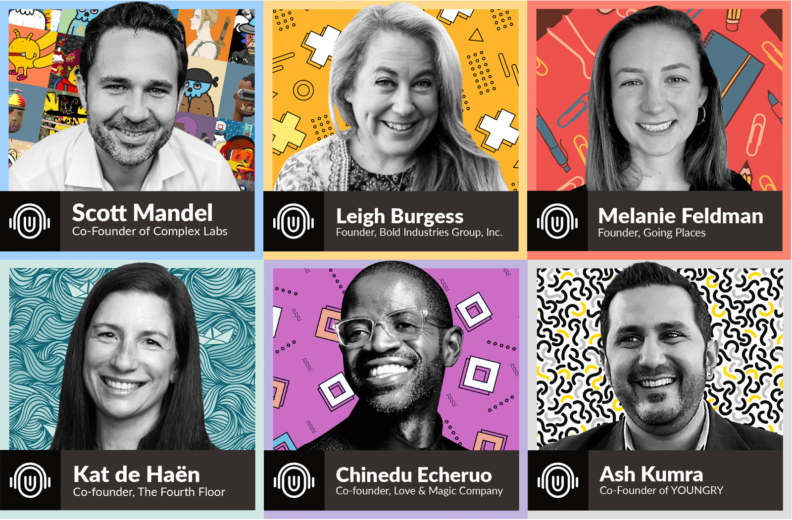 CU Podcast Webpage + Speaker Bio by Dylan Roelke on Dribbble