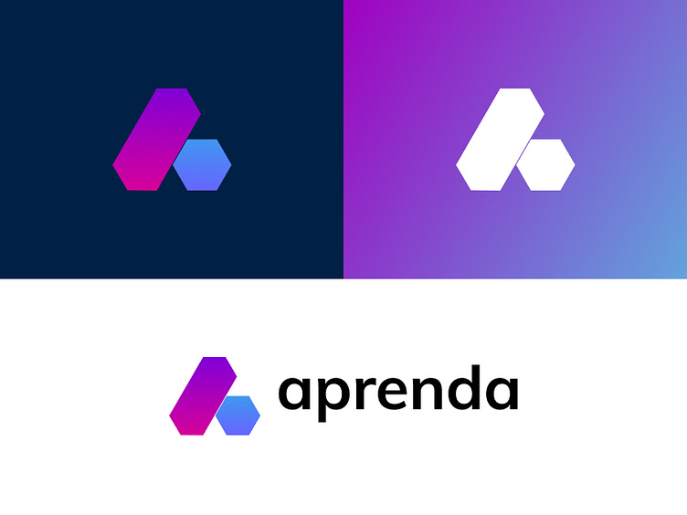 Aprenda - Logo by Aaron Uyehara on Dribbble