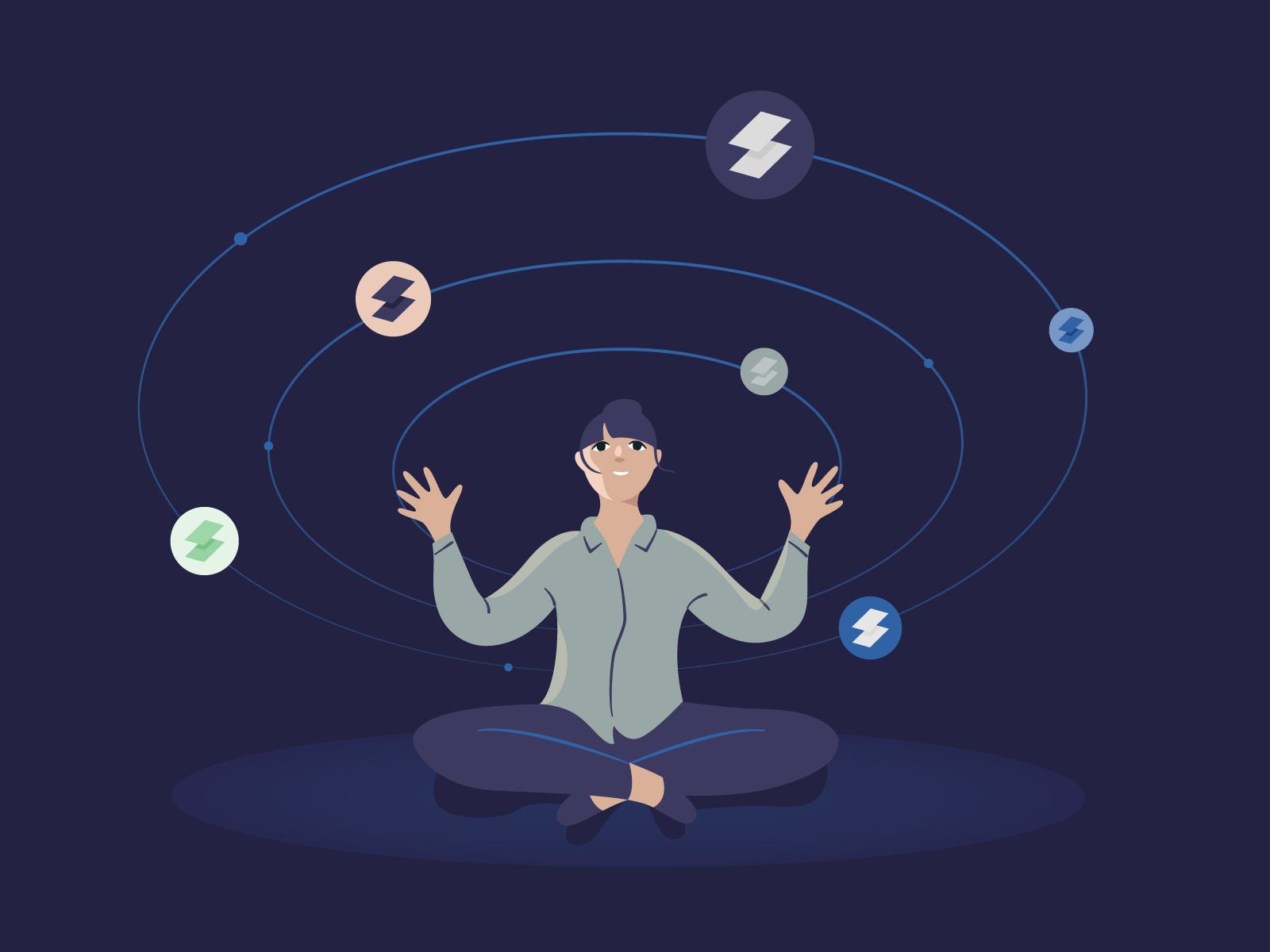 Information governance banner by Kris Howes on Dribbble